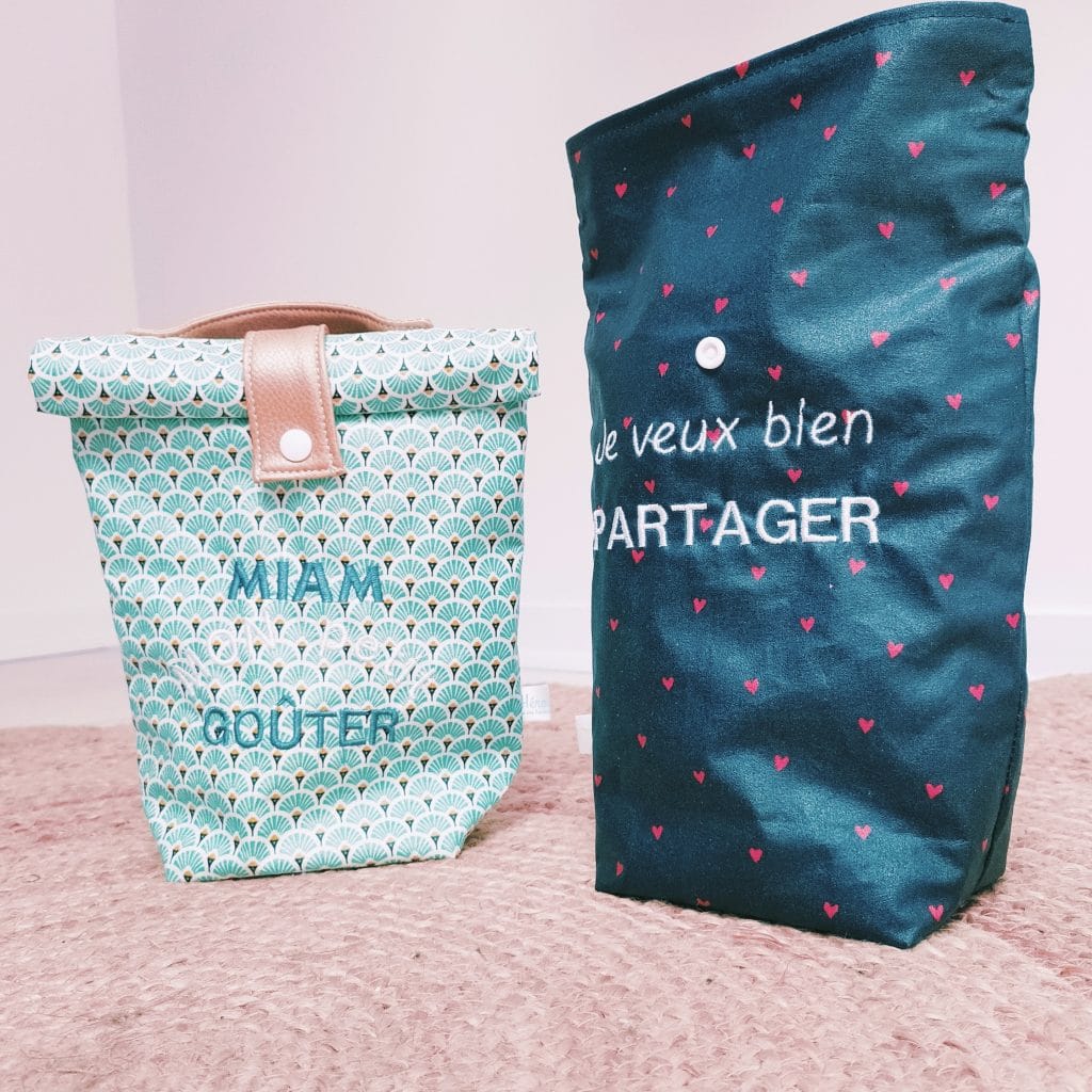 Sac à Goûter Imperméable | Personnalisable